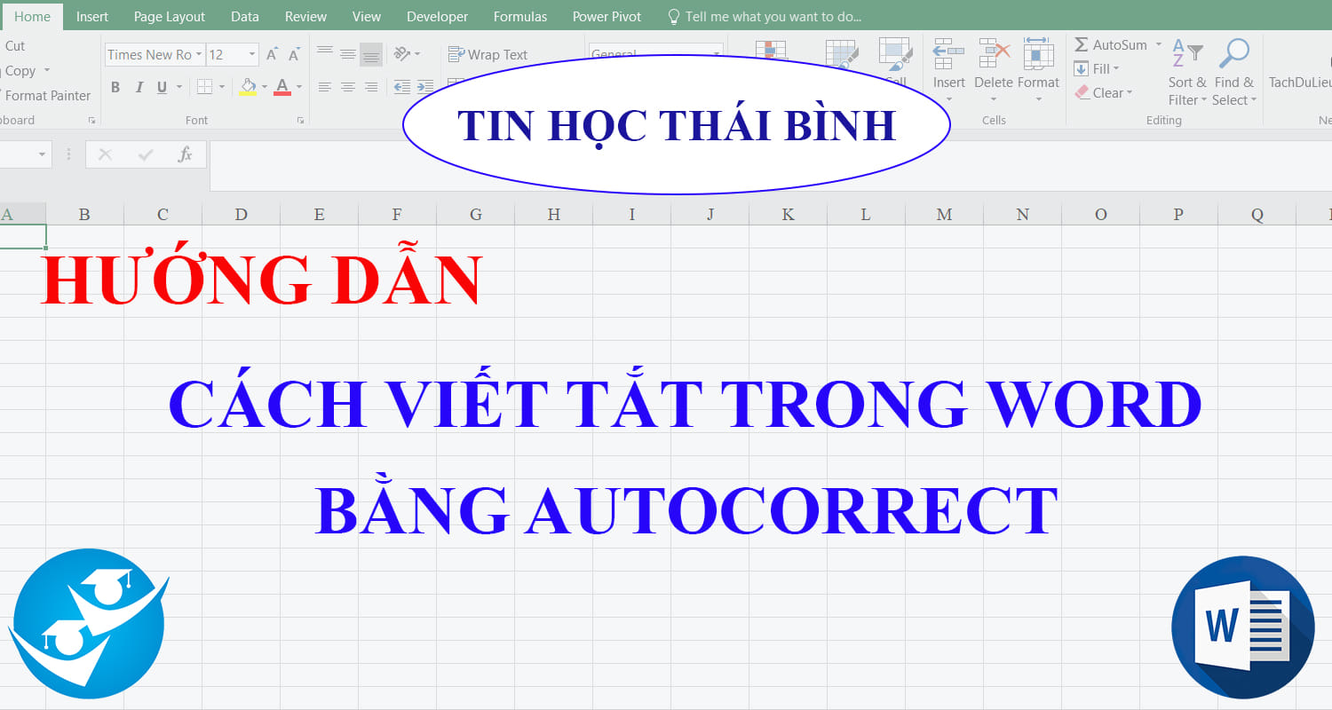 🎉 Hướng Dẫn Cách Viết Tắt Trong Word Bằng Autocorrect - https://trungtamtinhocthaibinh.com